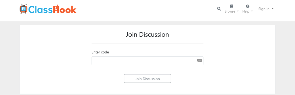 How to Create Live Discussions on ClassHook – ClassHook Help Center